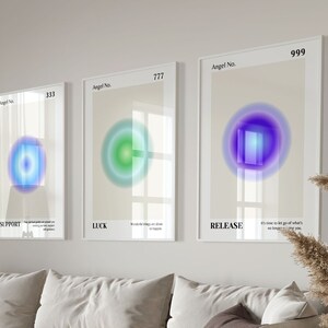 Trendy Angel Number Numerology 999 Law of Attraction Print - Etsy