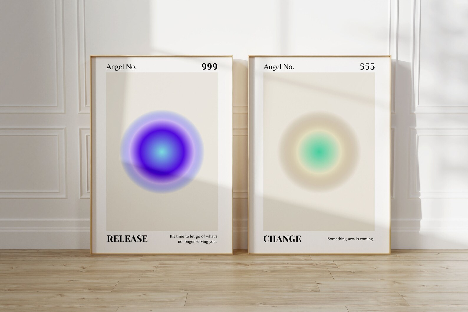 Trendy Angel Number Numerology 999 Law of Attraction Print - Etsy