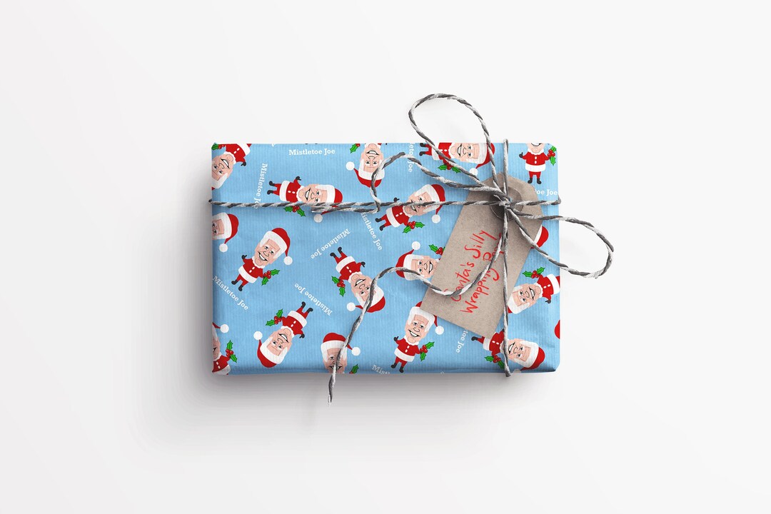 24in X 24in Joe Biden Christmas Wrapping Paper Presidential - Etsy UK