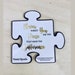 Personalized Retirement Puzzle Piece Gift: Engraved Farewell Present - Etsy