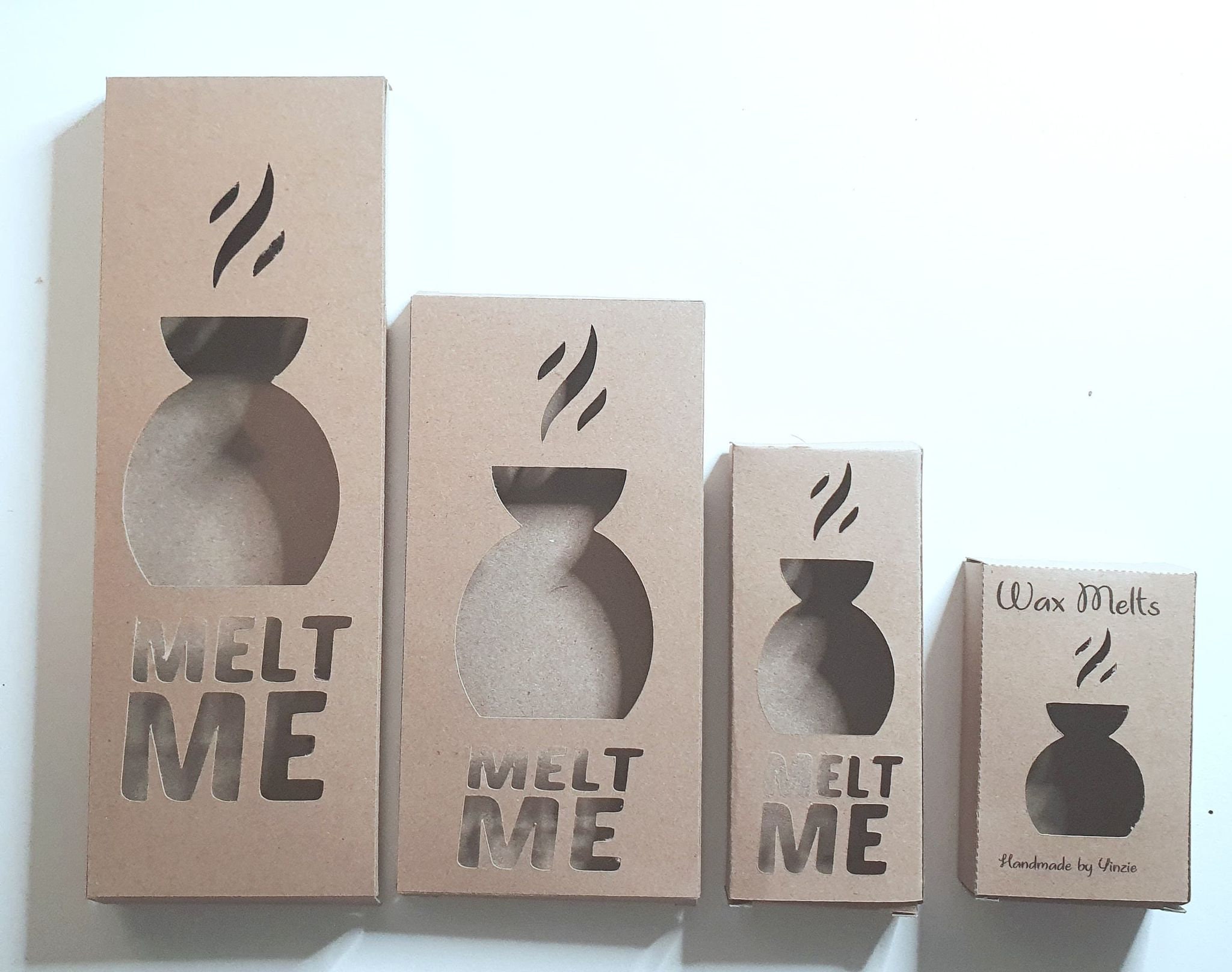 4 Sizes!! Wax Melt Snap Bar Box Cut File || Studio3, SVG, DXF, Pdf, Eps ...