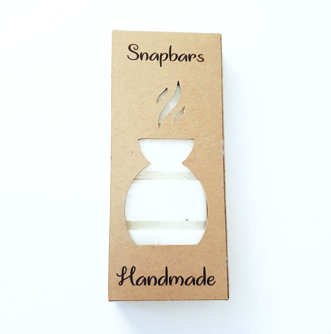 Handmade 50g Wax Melt Snap Bar Box Cut File || Studio3, SVG, DXF, Pdf ...