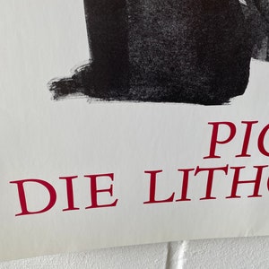 Original Poster, Pablo Picasso, 1990s, Woman, Chair, Sketch, Vintage ...