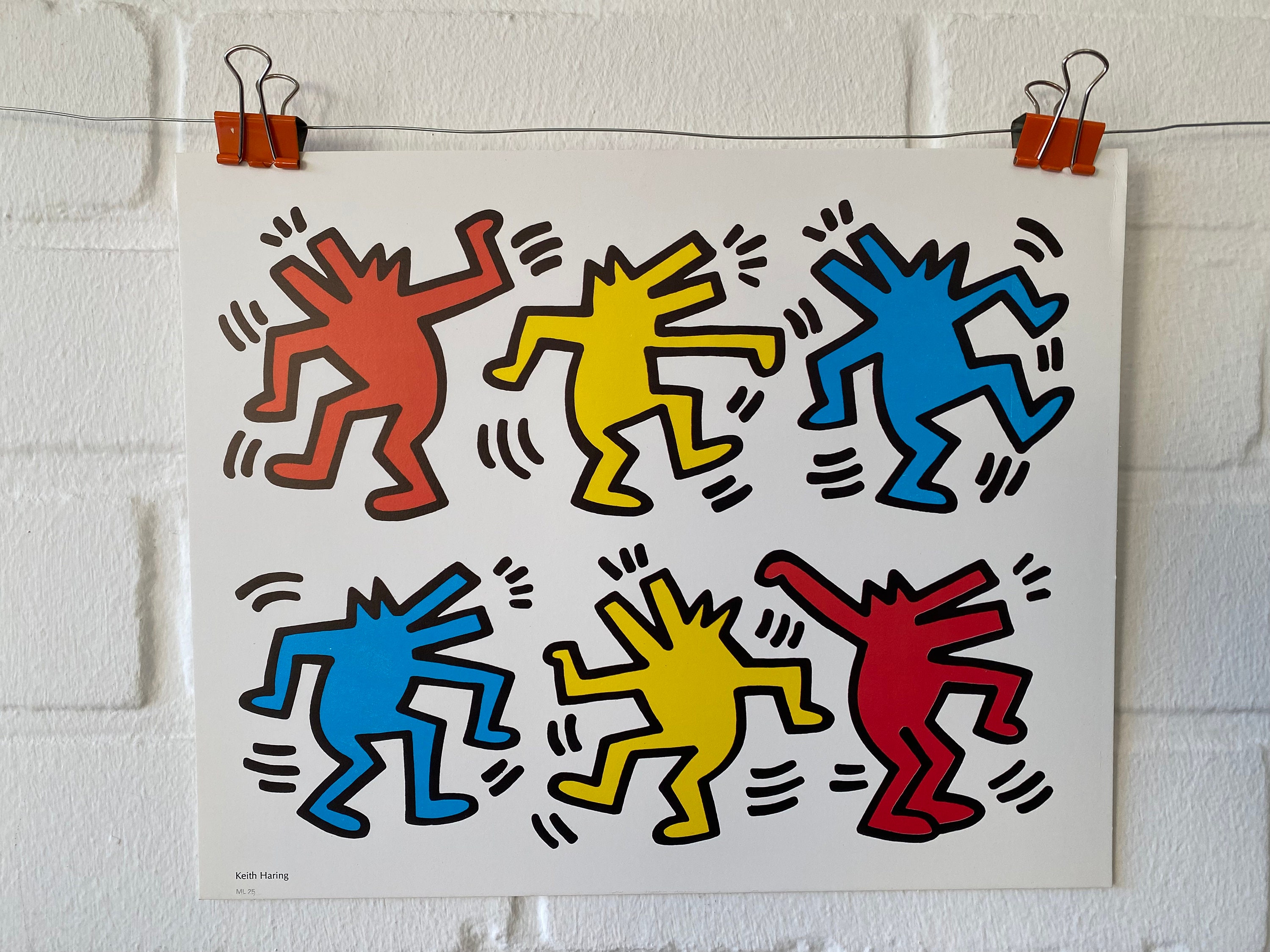Keith Haring Dancing Dog Rare 1987 Keith Haring Dancing Dog Shirt