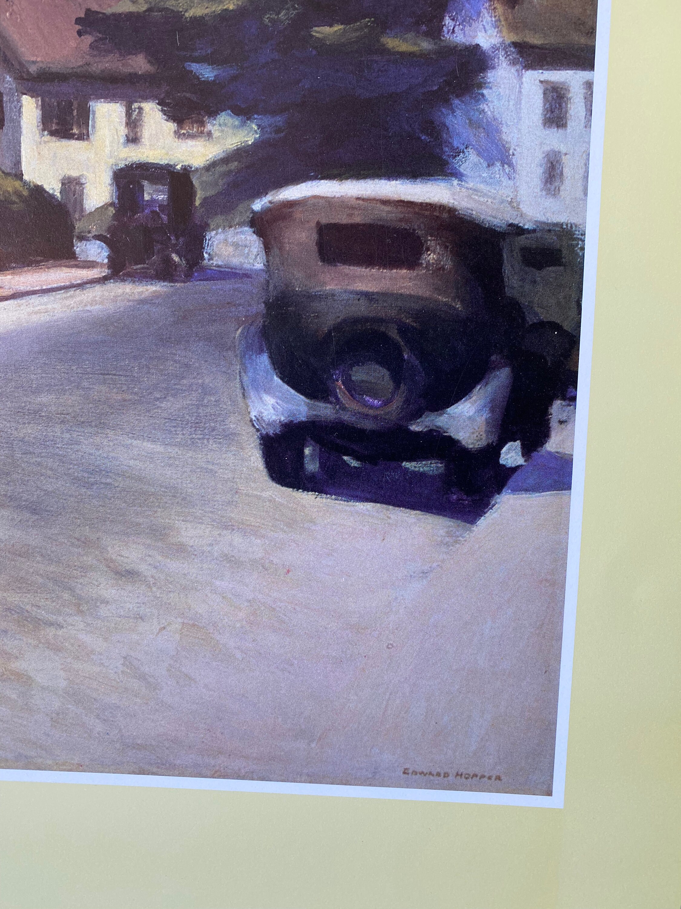 Original Poster, Edward Hopper, Street Scene, Gloucester, Cincinnati ...