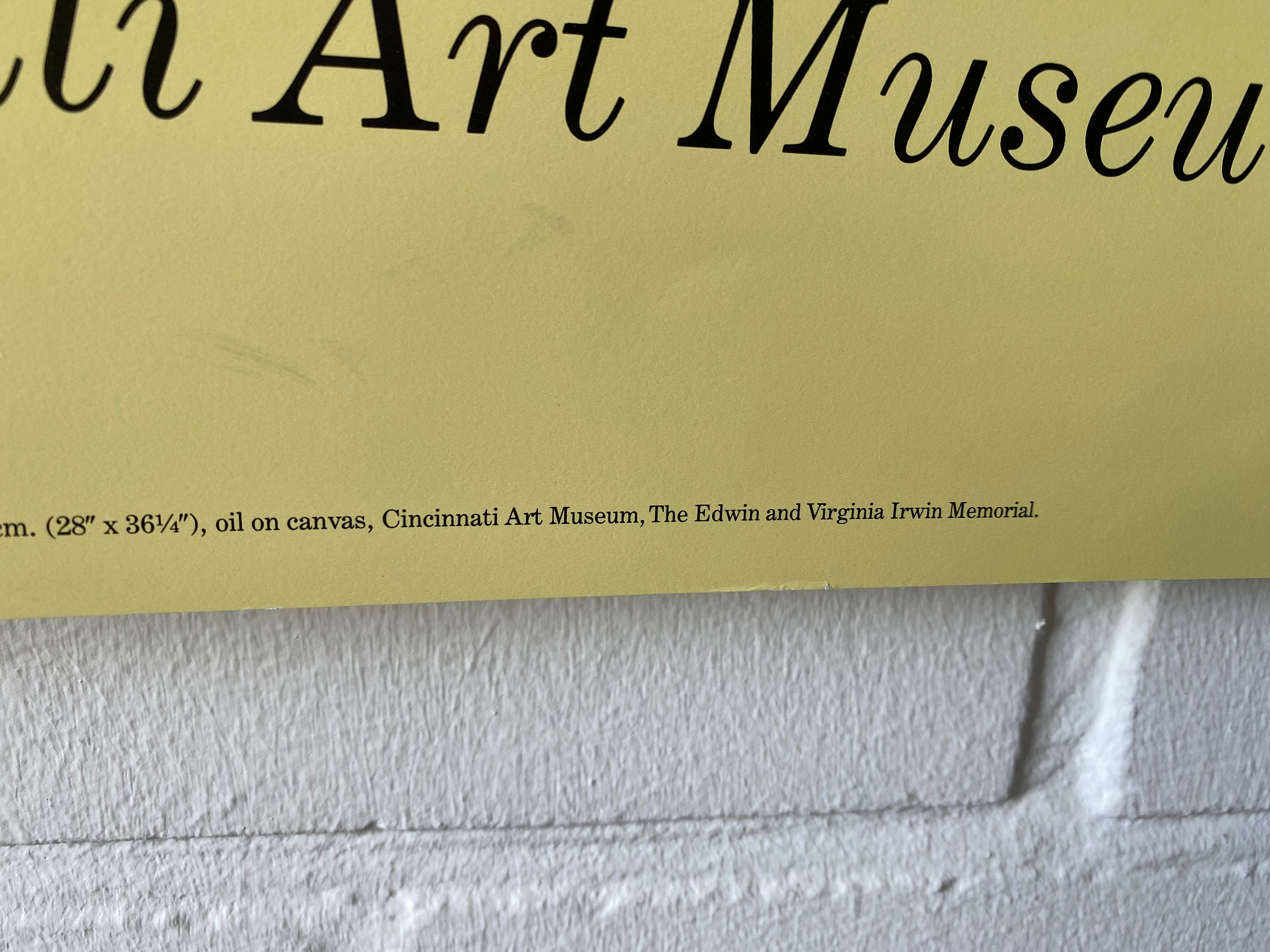 Original Poster, Edward Hopper, Street Scene, Gloucester, Cincinnati ...