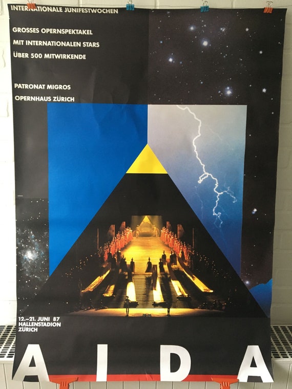 Aida The Musical Poster