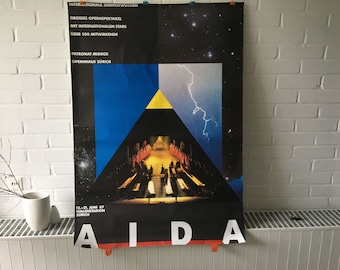 Aida Opera Poster | Etsy