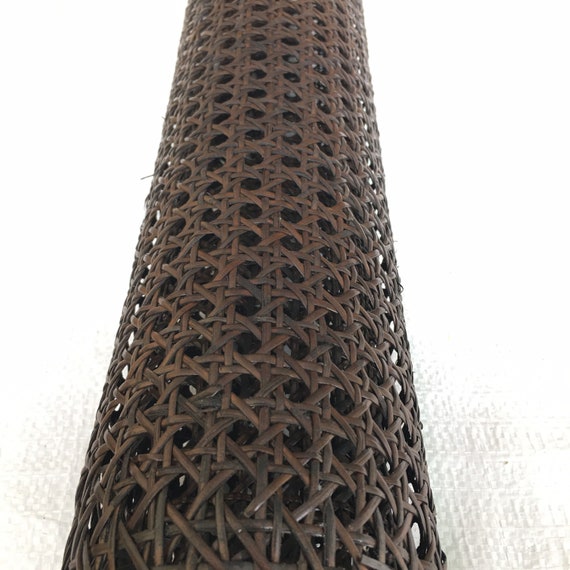 Rattan Dark Chocolate Open Weave Black Color Woven Cane - Etsy