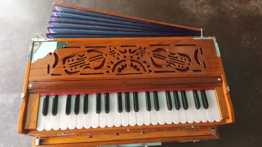 Harmonium 2 Line 42 Reeds Standard Quality 440hz or 432hz Tune, DELUXE ...
