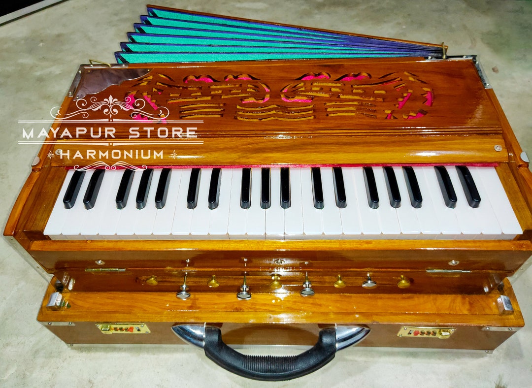 Harmonium 2 Line 42 Reeds Standard Quality 440hz or 432hz Tune, DELUXE ...