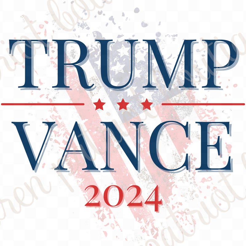Trump Vance 2024 Svg - Etsy