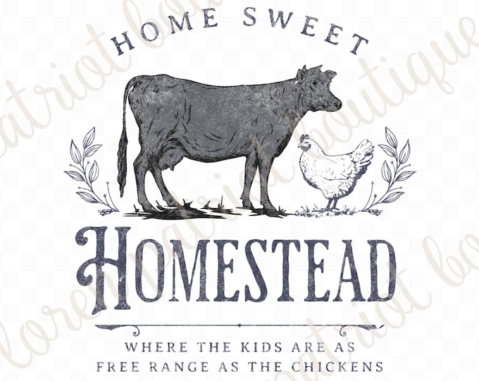 Homestead Png, Homestead Svg, Chicken Svg, Sourdough Svg, Homestead ...