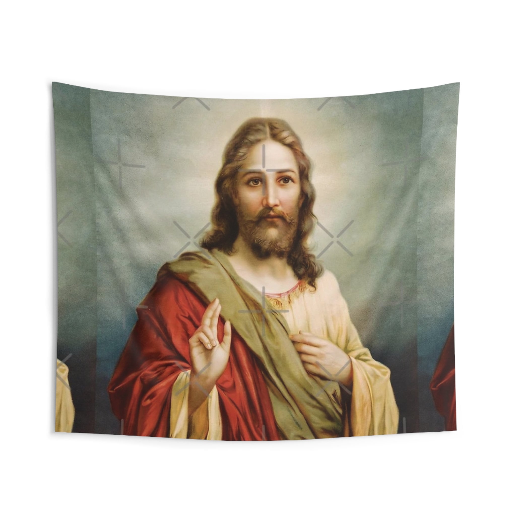 Jesus Christ Painting Indoor Wall Tapestry Tapestries Jesus Christ ...