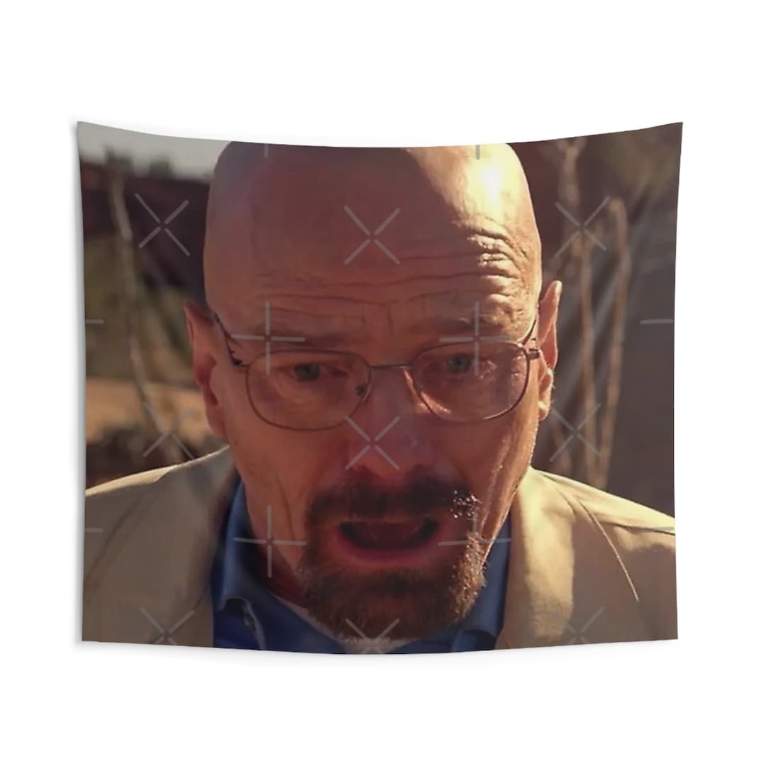 Walter White Meme Indoor Wall Tapestry Tapestries Walter White Meme ...
