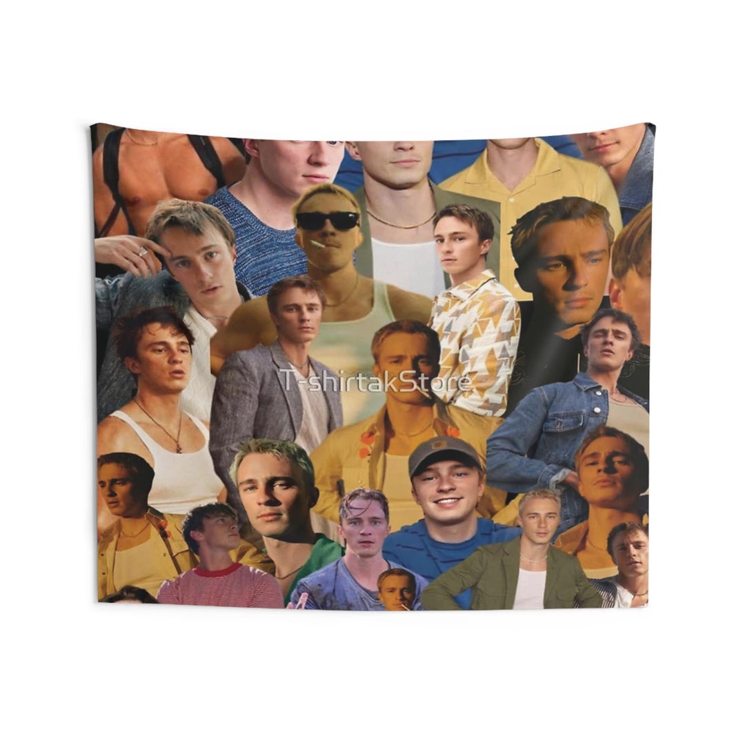 Drew Starkey Photo Collage Indoor Wall Tapestry Tapestries | Drew ...