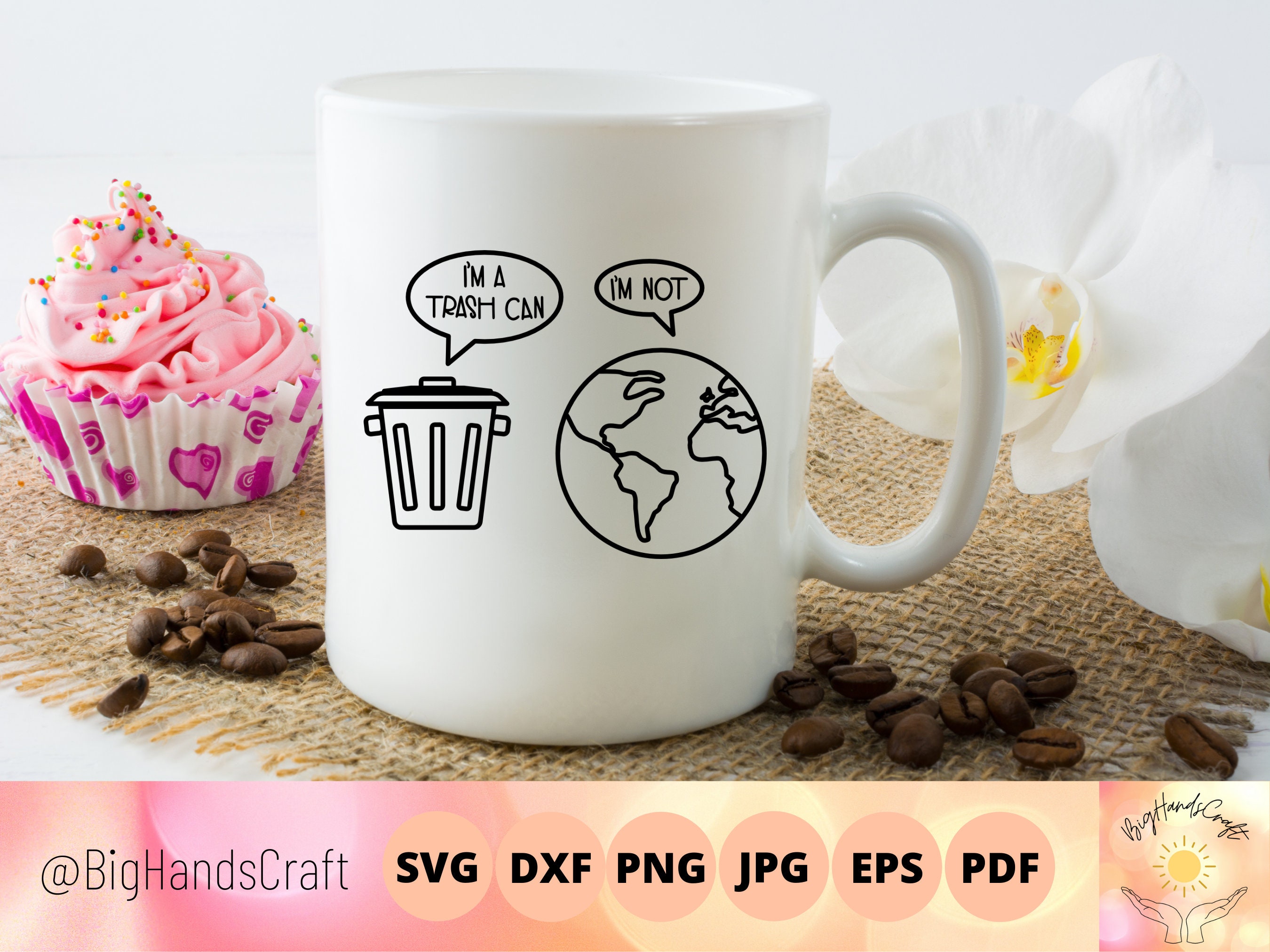 Earth is Not a Trash Can, Save the Earth Svg, Earth Day Printable, Stop ...