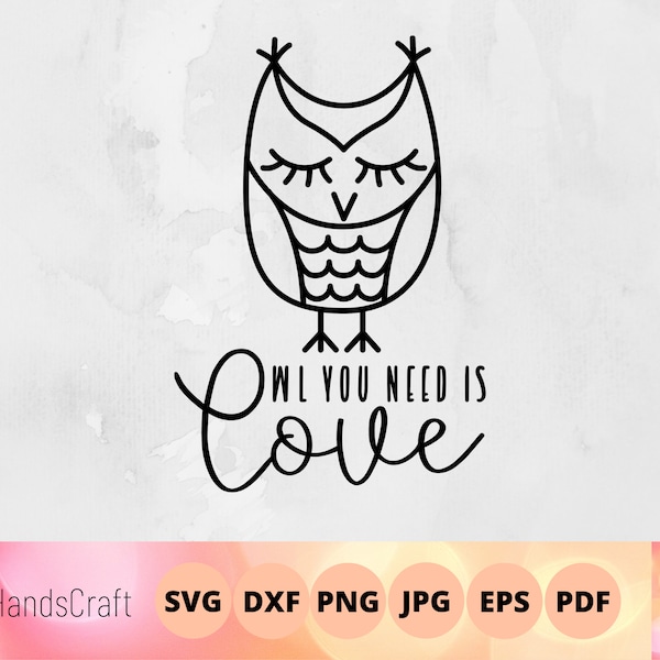 Owl You Need - Etsy
