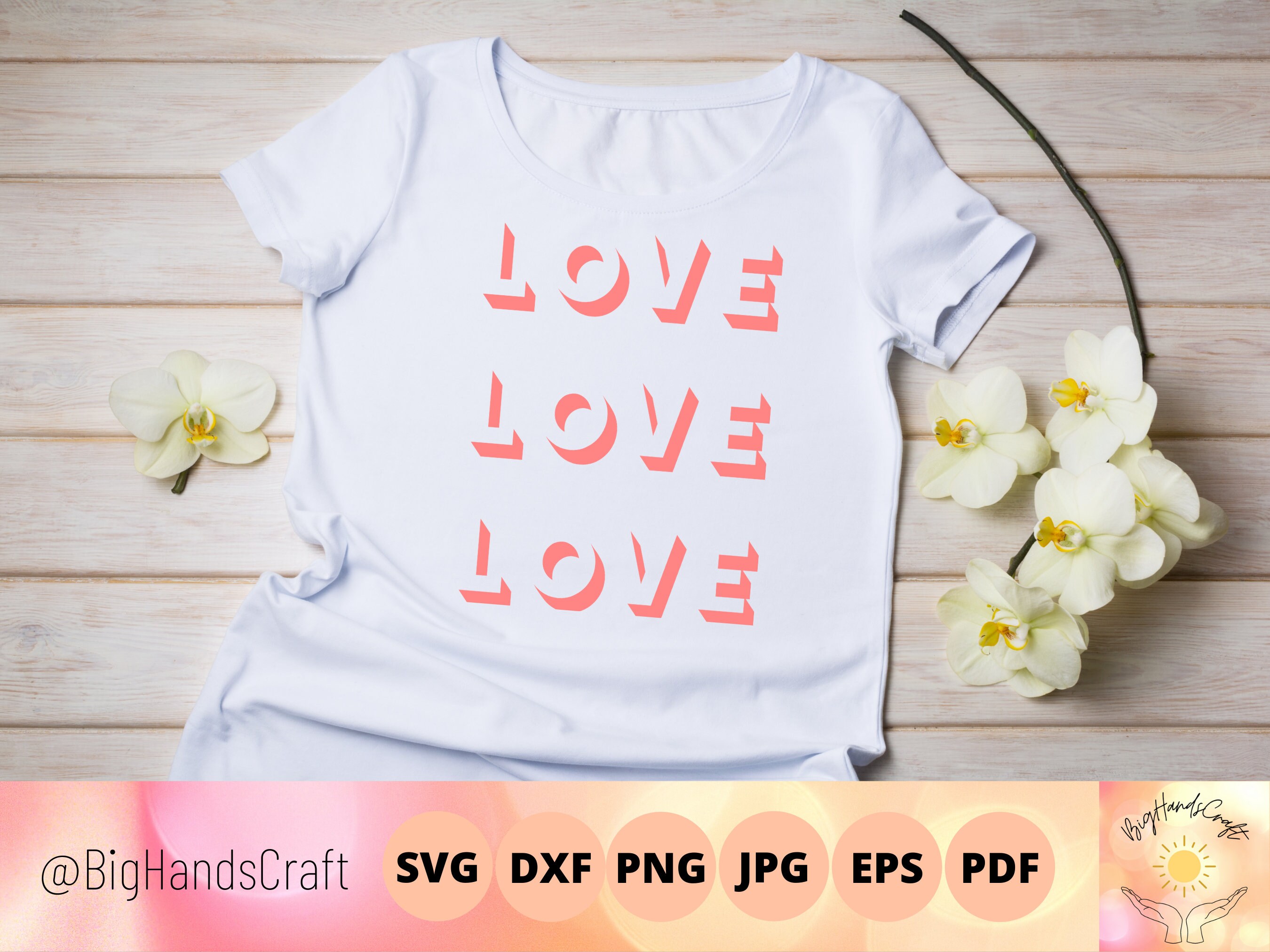 Amore amore amore svg, ritagli di lettere 3d, vittorie d'amore ...