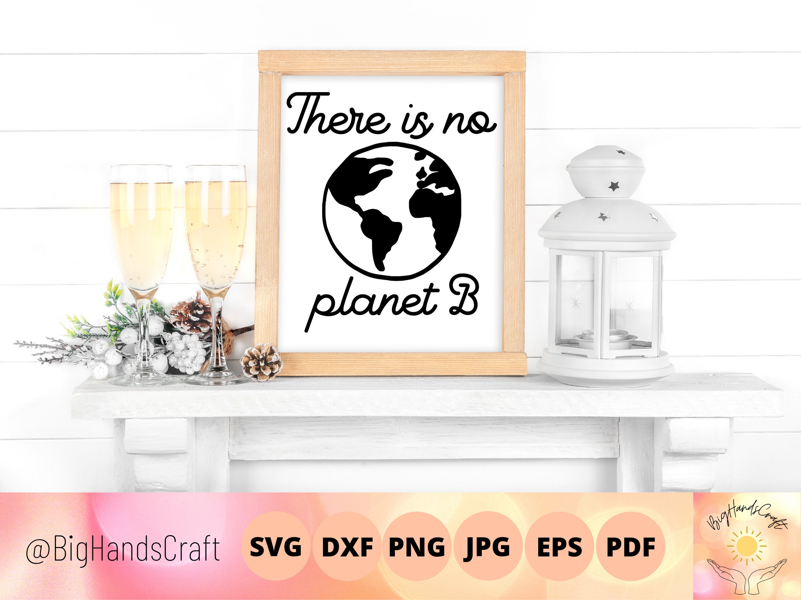 sustainable shirt There is no planet B svg stop climate change earth ...