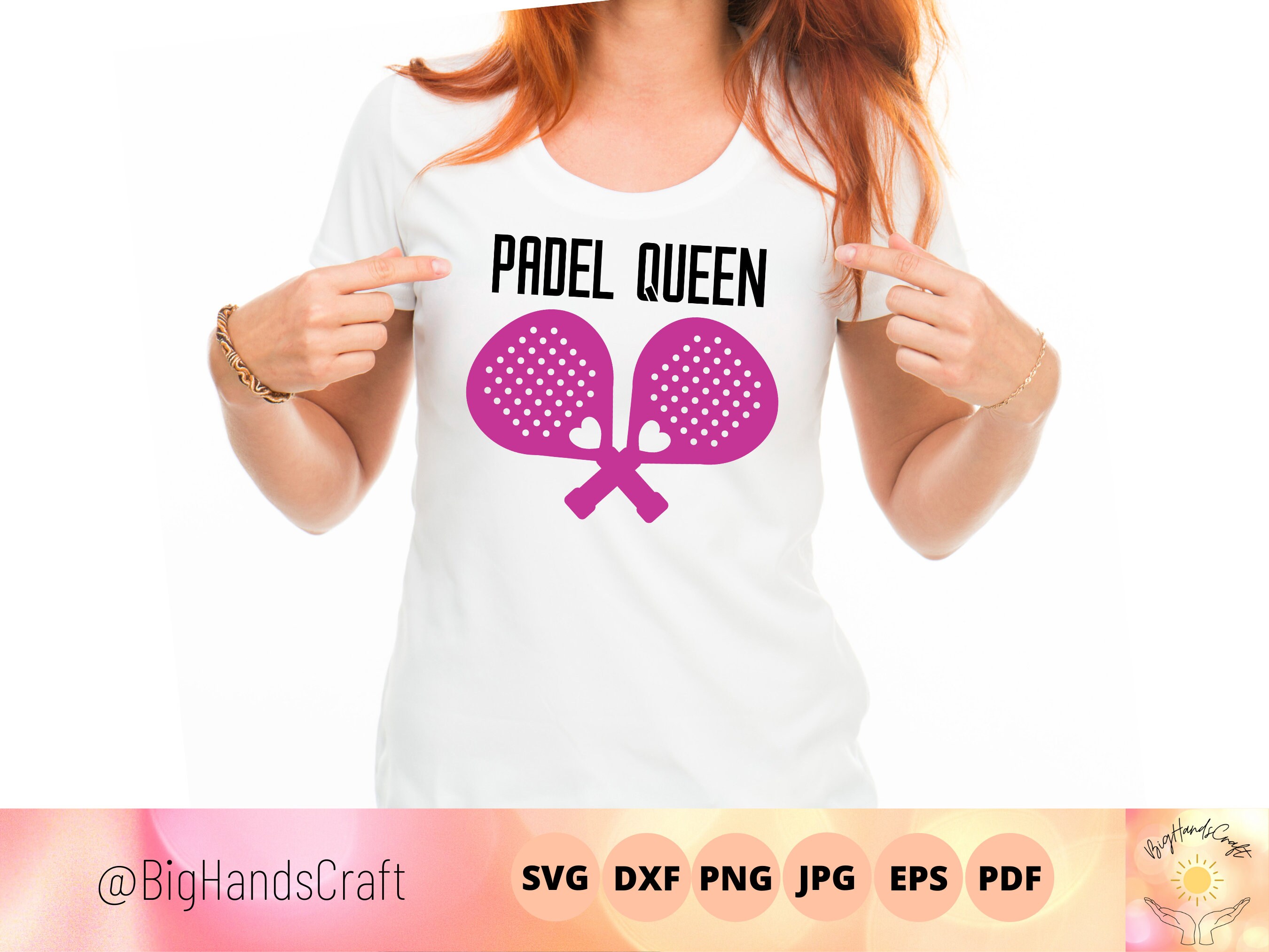 Padel queen svg regalo para compañero de pádel adicto al - Etsy España