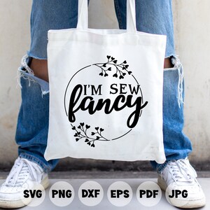 I'm Sew Fancy Svg, Sewing Room Decor, Gift for Sewist, Sewing Machine ...