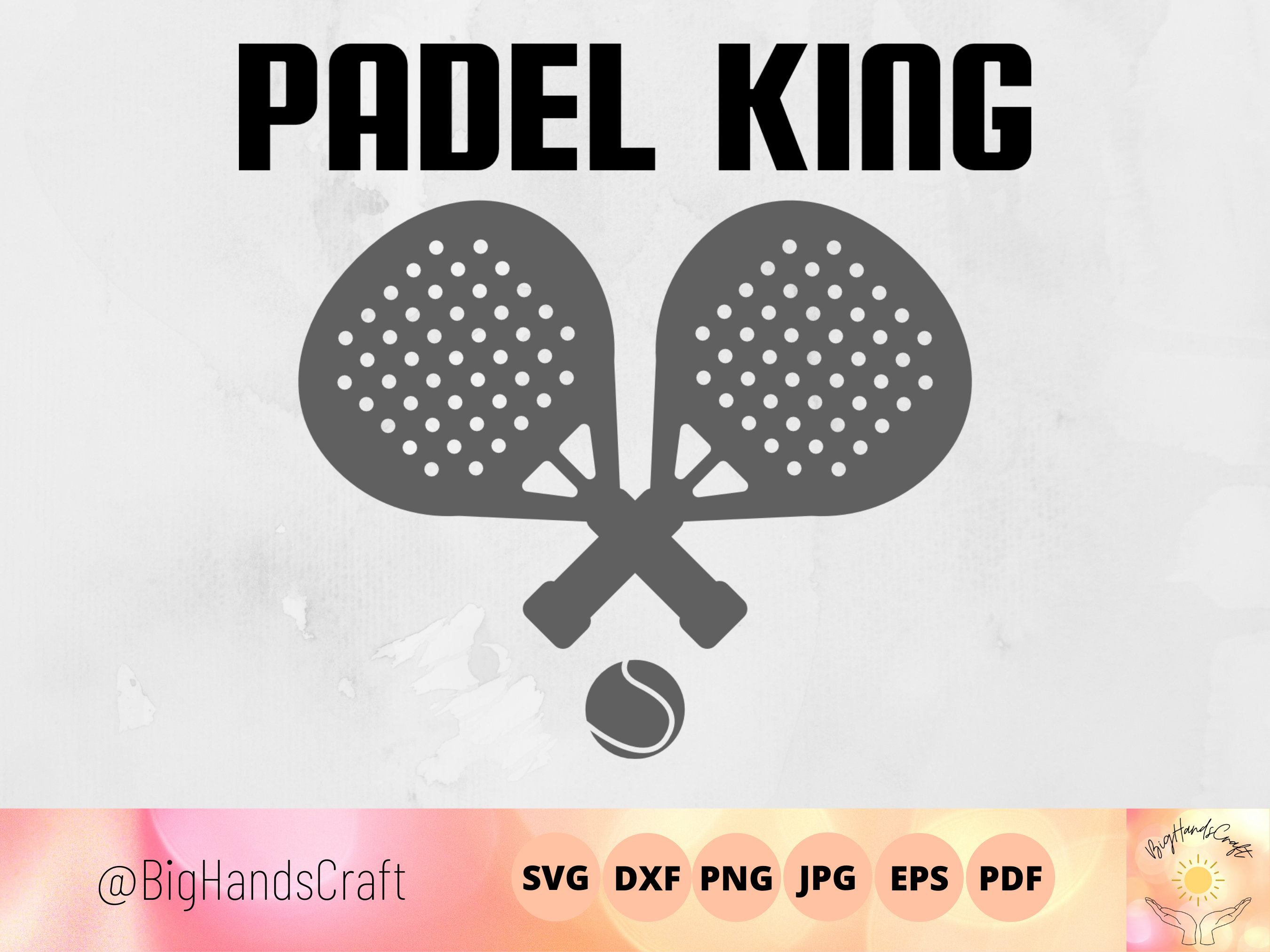 Padel King Svg, Gift for Padel Tennis Partner, Addicted to Padel ...