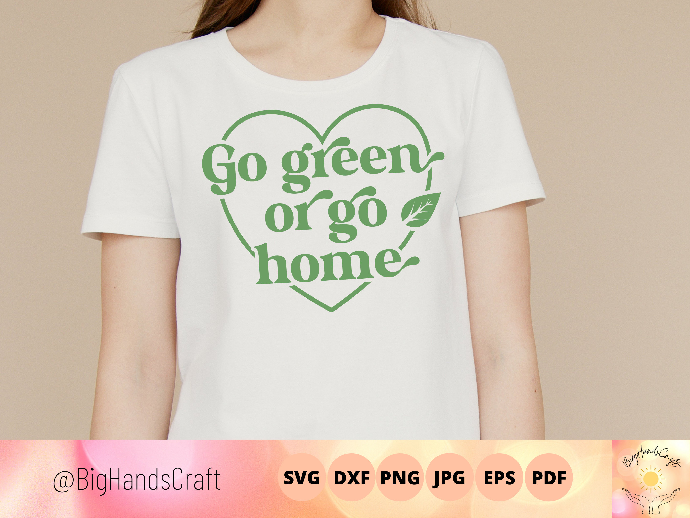 Go Green or Go Home Earth Day Printable Stop Climate Change - Etsy
