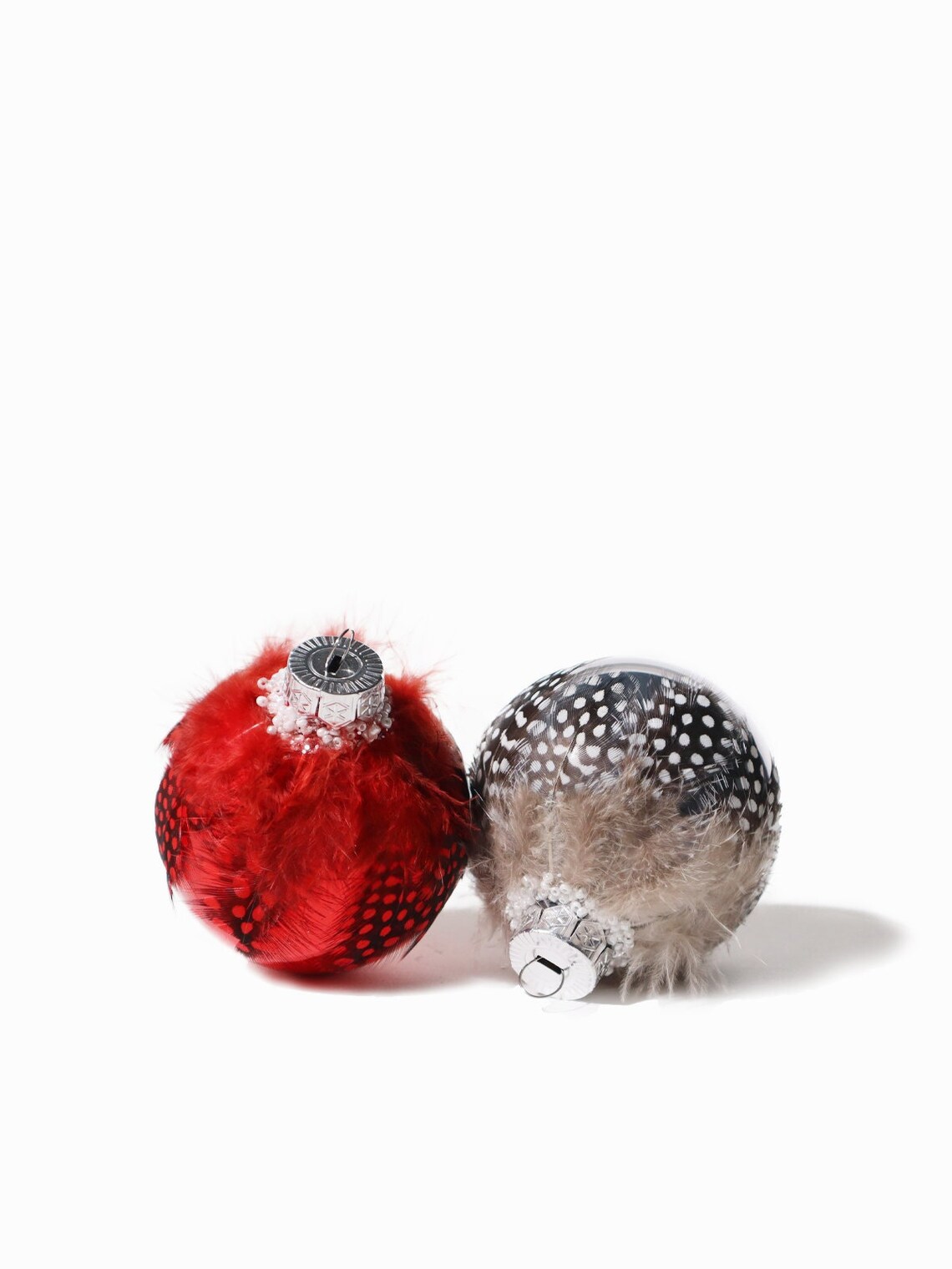 Feather Ball Ornament - Etsy