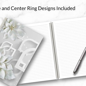 Digital Planner Rings | Small Spiral Coil | Metallic Effect | Personal ...