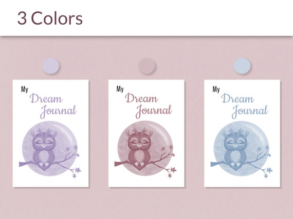 Calendars & Planners Dream Log Instant Download English A4 Letter Dream ...