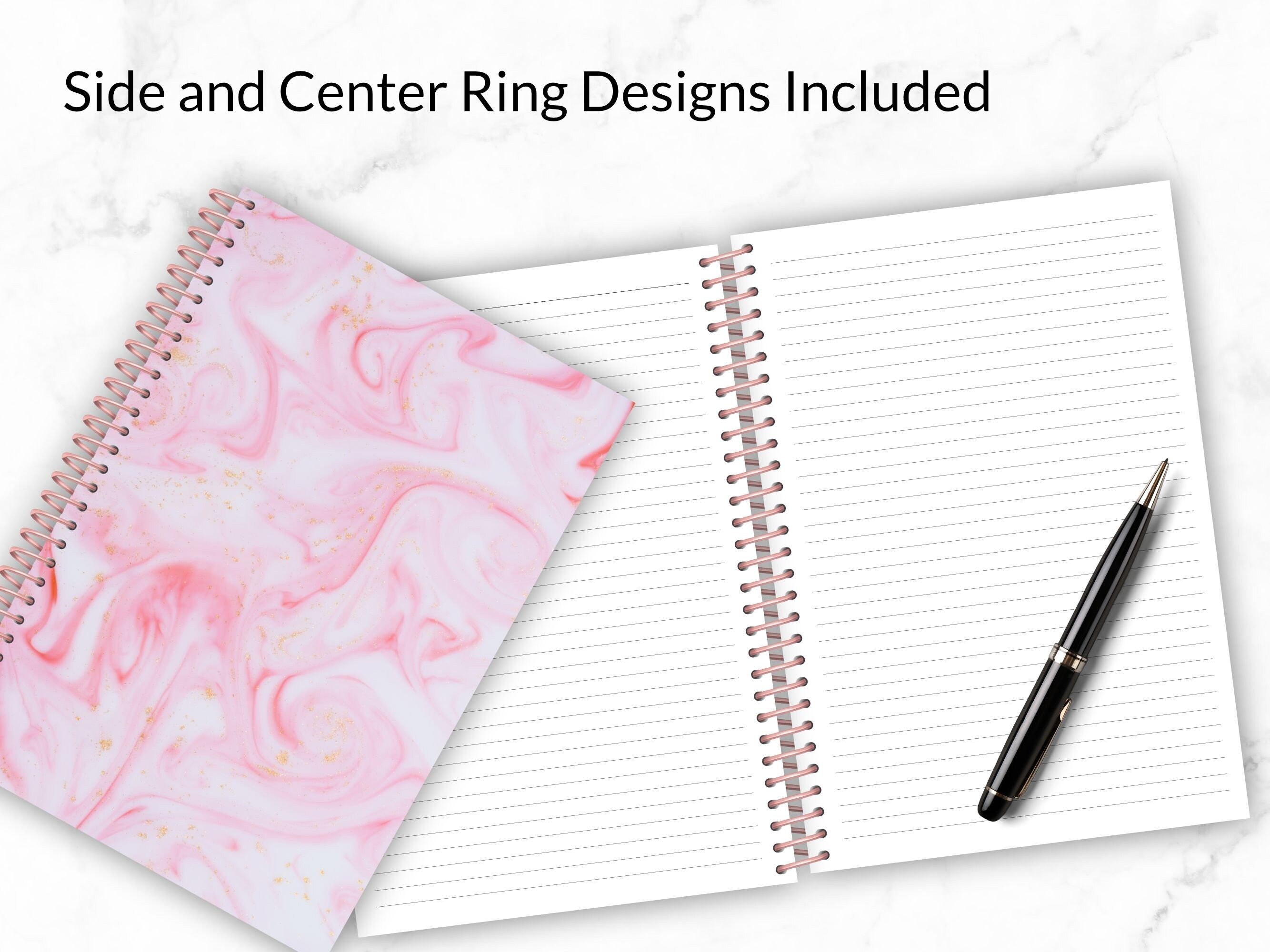Digital Spiral Planner Rings | Metallic Effect | Personal and Limited ...