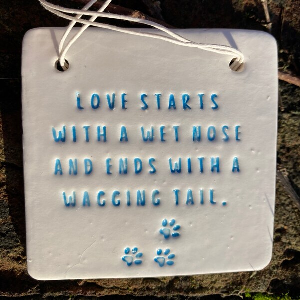 Wagging Tail Quote - Etsy