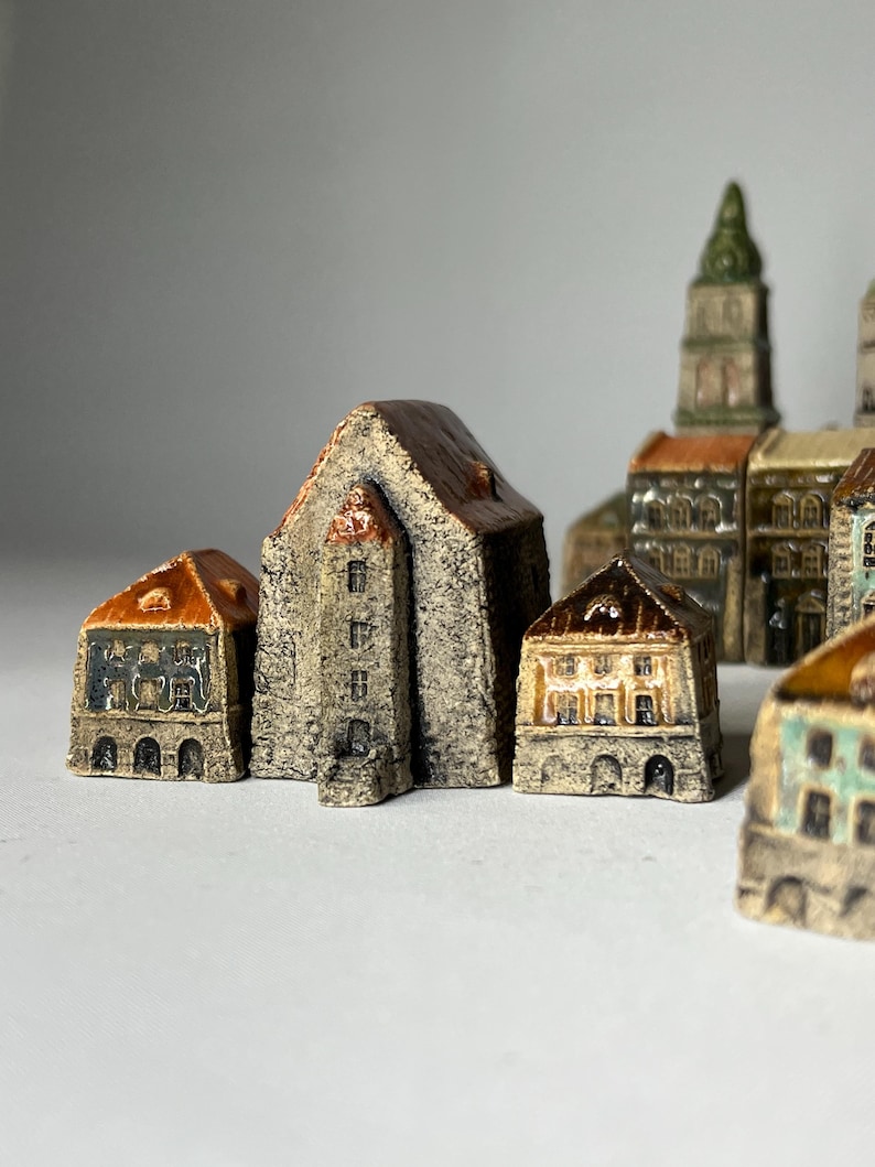 Personalized Ceramic House Sculpture, Custom Home Replica, Chamotte ...