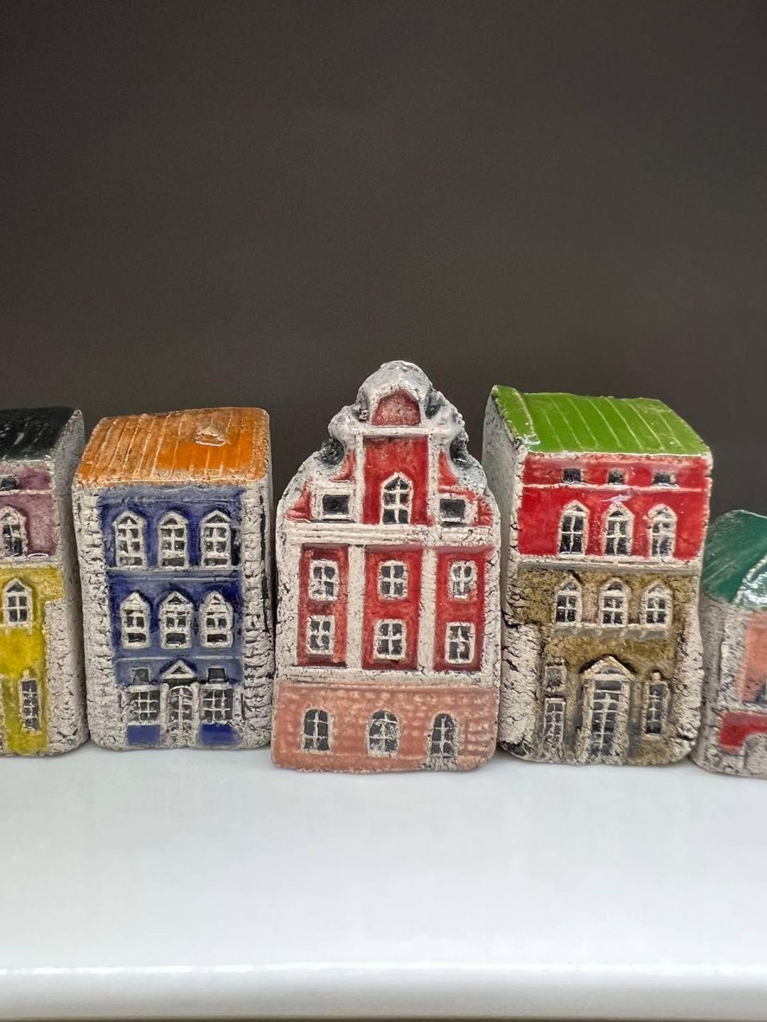 Miniature Handmade Ceramic Houses Unique Home Decor Customizable ...