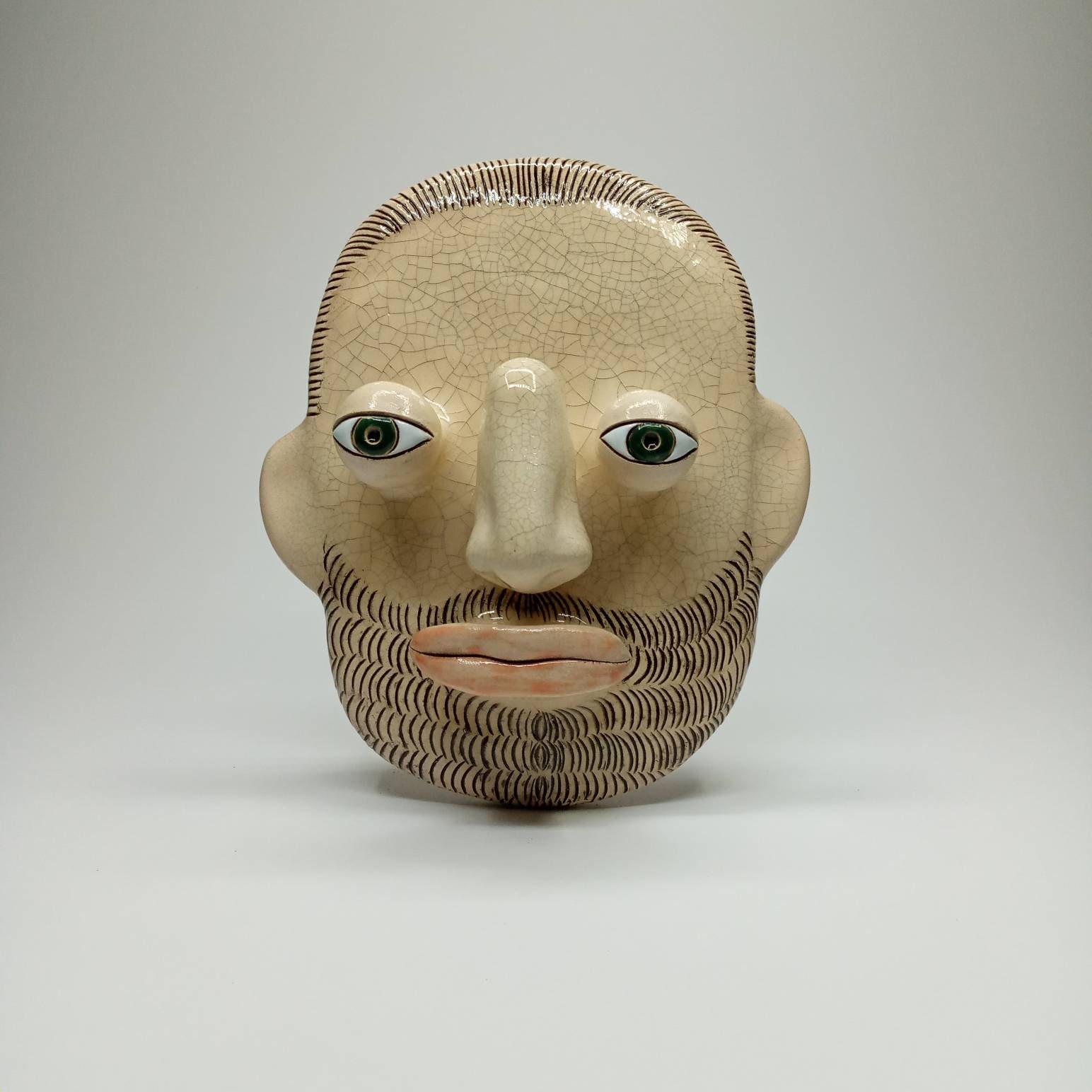 Ceramic Mask. Wall Mask. Handmade Mask. Mask Face Ceramics Handmade ...