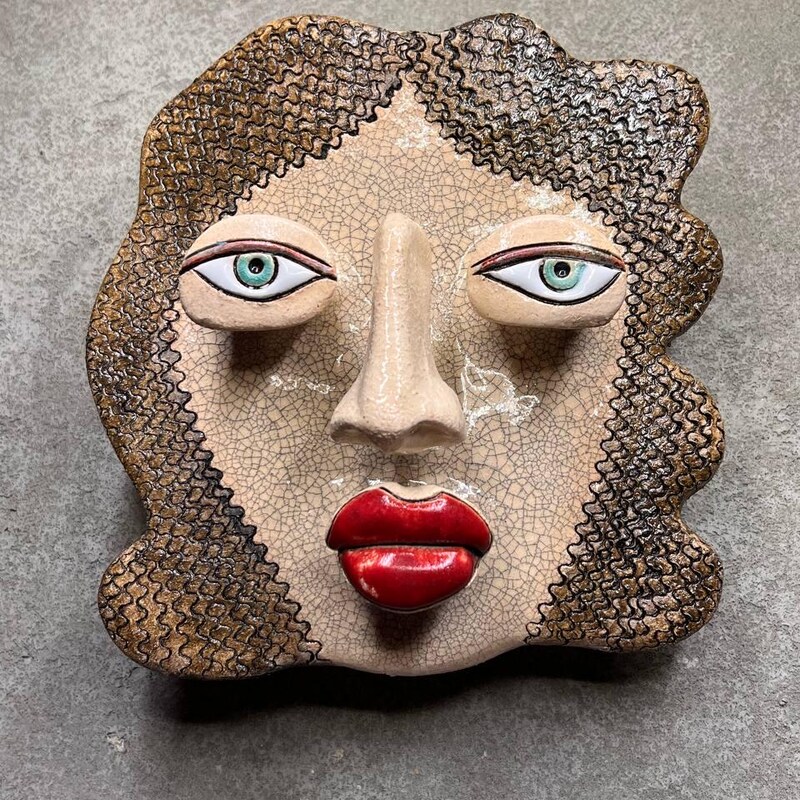 Ceramic Mask - Etsy