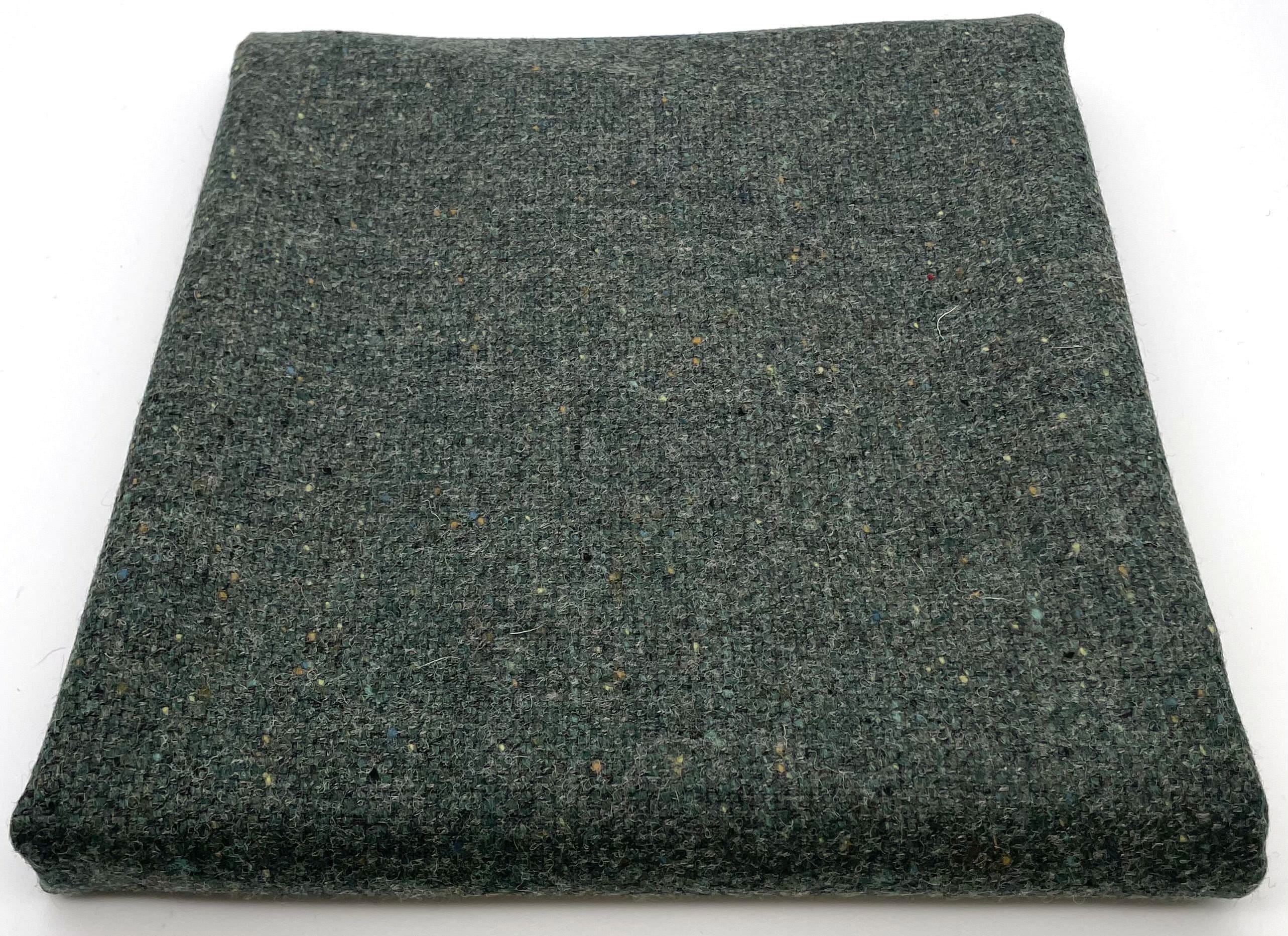 Green Donegal Tweed Fabric, 100% English Wool, Jacketing & Upholstery ...