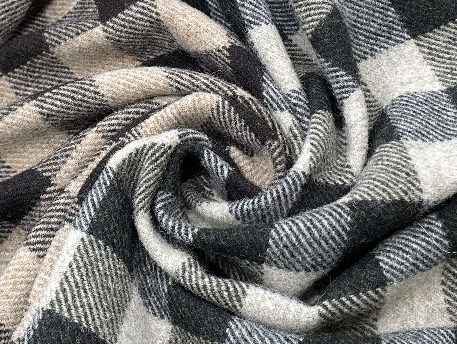 Tela de Tweed 100% lana Patchwork Tapicería Remanente. | Etsy