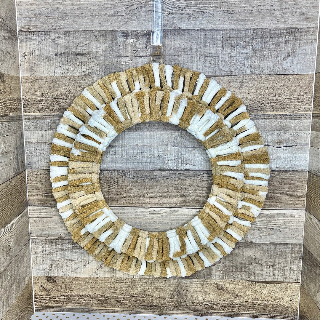 Farmhouse Decor/rag Wreath/farmhouse Wreath/farmhouse Rag Wreath/rustic ...