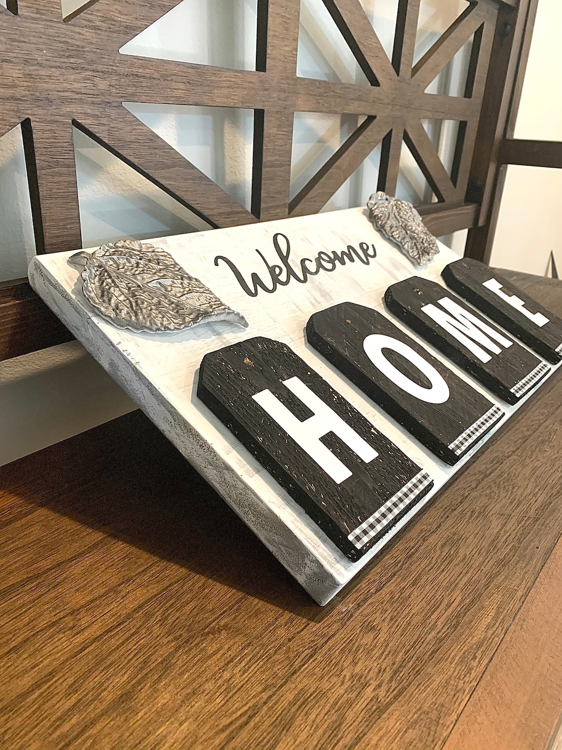 Welcome Home Plaque Farmhouse Farmhouse Decor Home Decor | Etsy