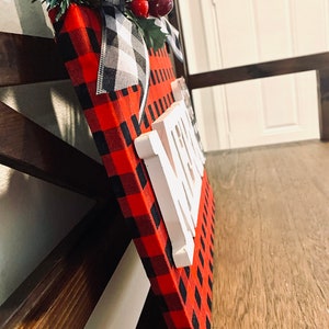 Flannel Wall Hanging, Merry Christmas, Christmas Decor, Farmhouse Decor ...