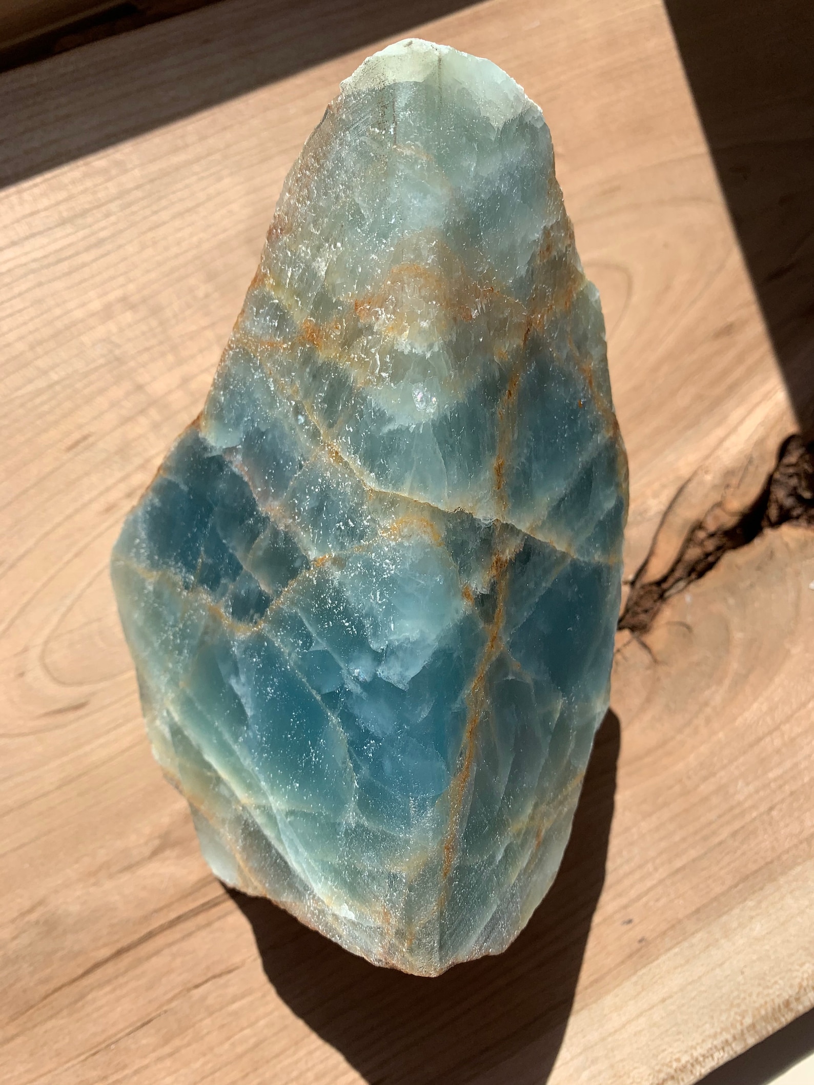 Lemurian Aquatine Blue Calcite / Spiritual Communication Stone | Etsy