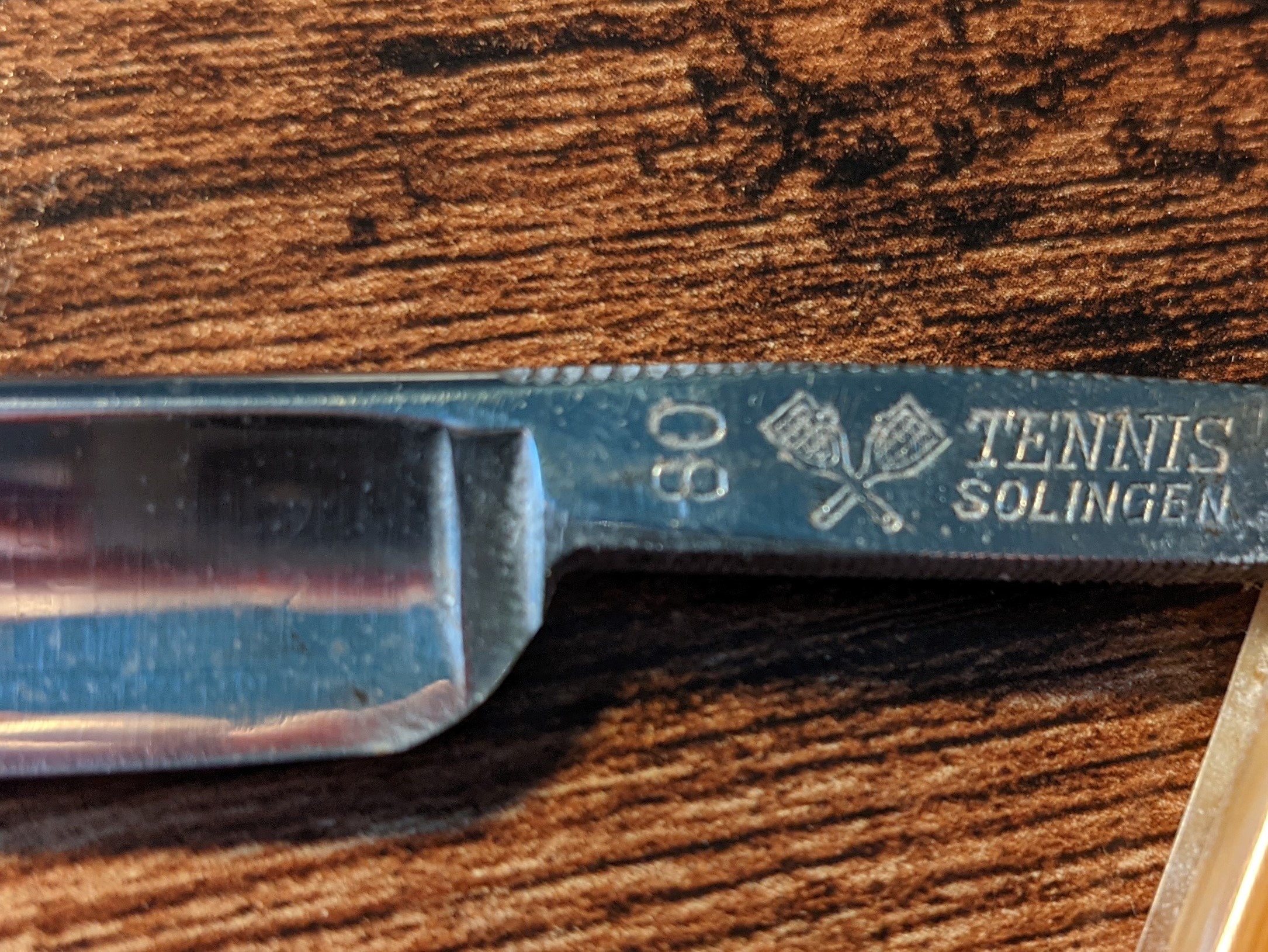 Vintage TRITON TENNIS NO 80 Straight Edge Razor Solingen, Allemagne ...