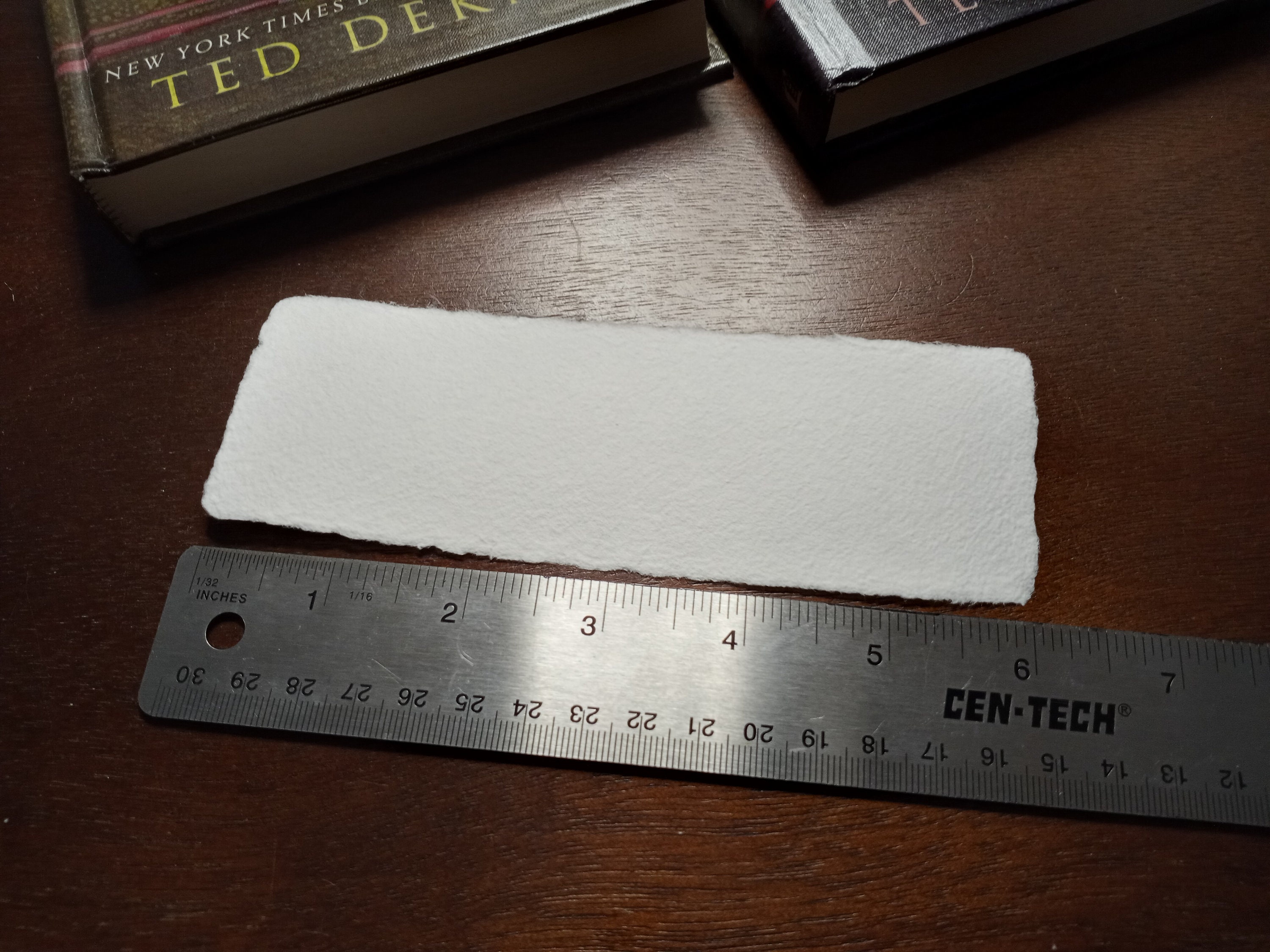 Handmade Blank Bookmarks, 2x6 Inch With True Deckled Edges, Natural ...