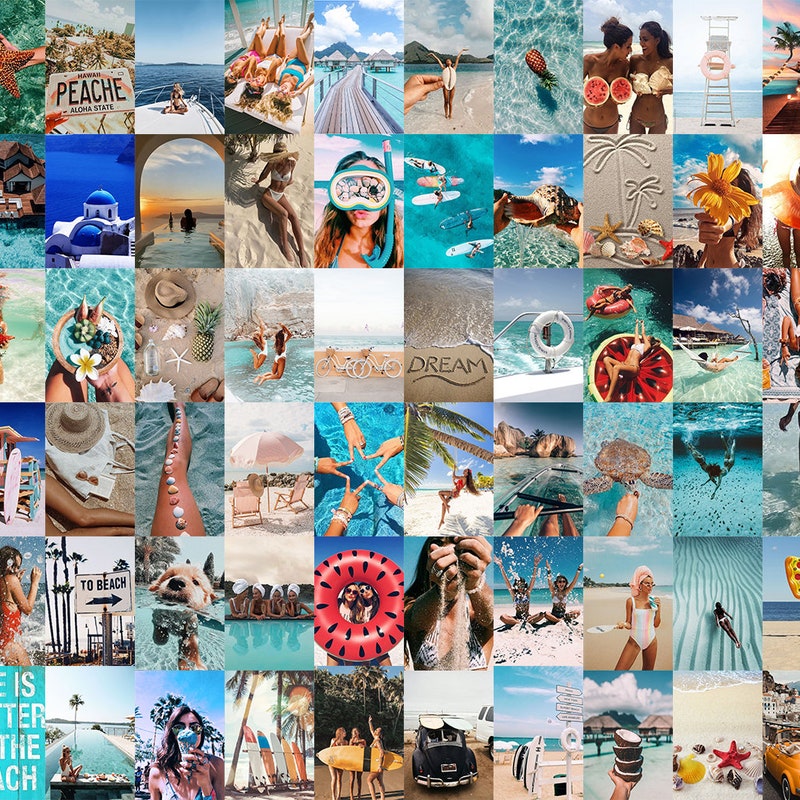 Beach Collage Kit - Etsy