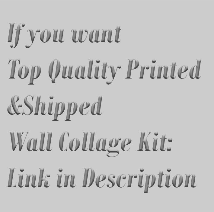 Boujee Aesthetic Wall Collage Kit Trendy Wall Collage Kit Etsy