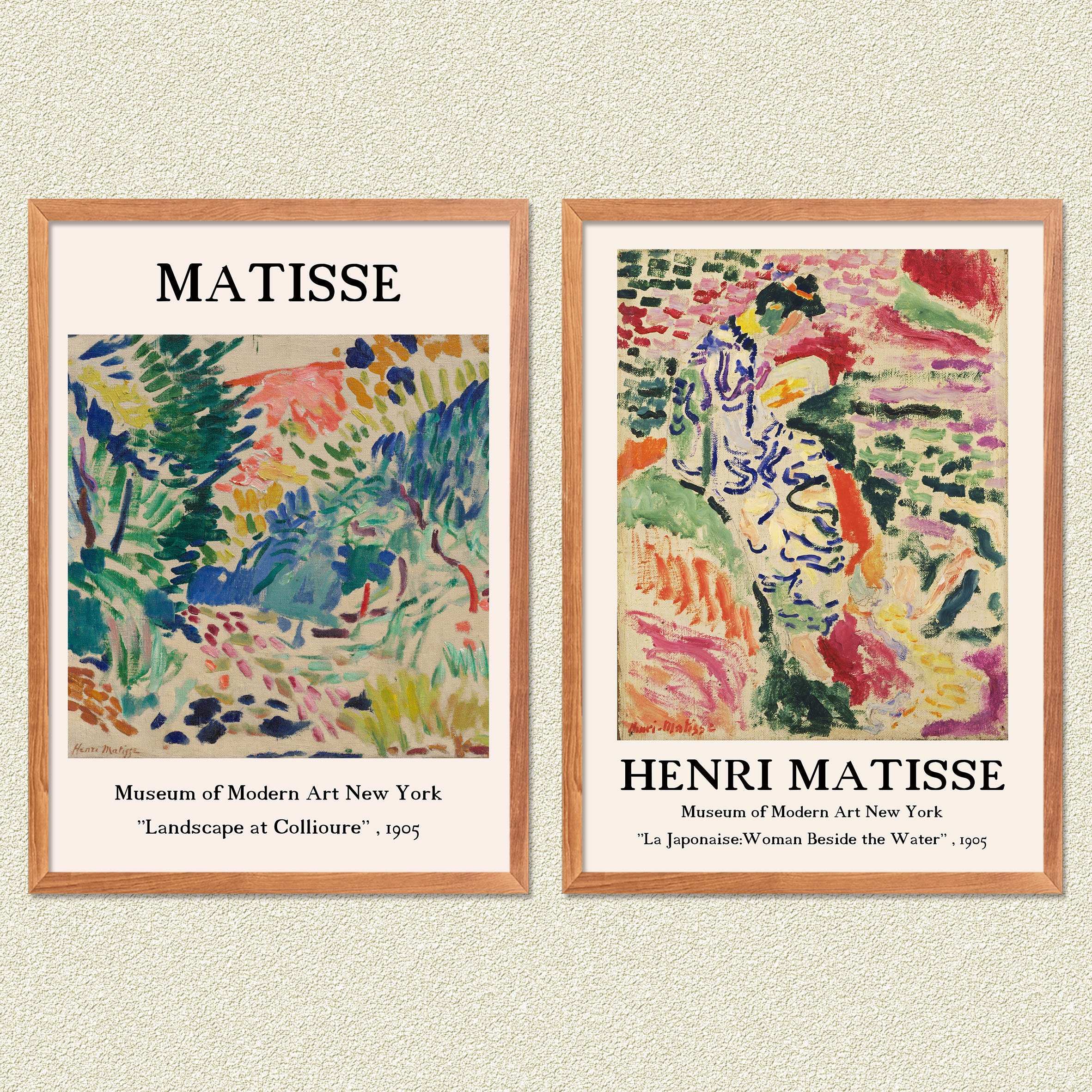 Henri Matisse Digital Print Set of 8 Printable Exhibition | Etsy