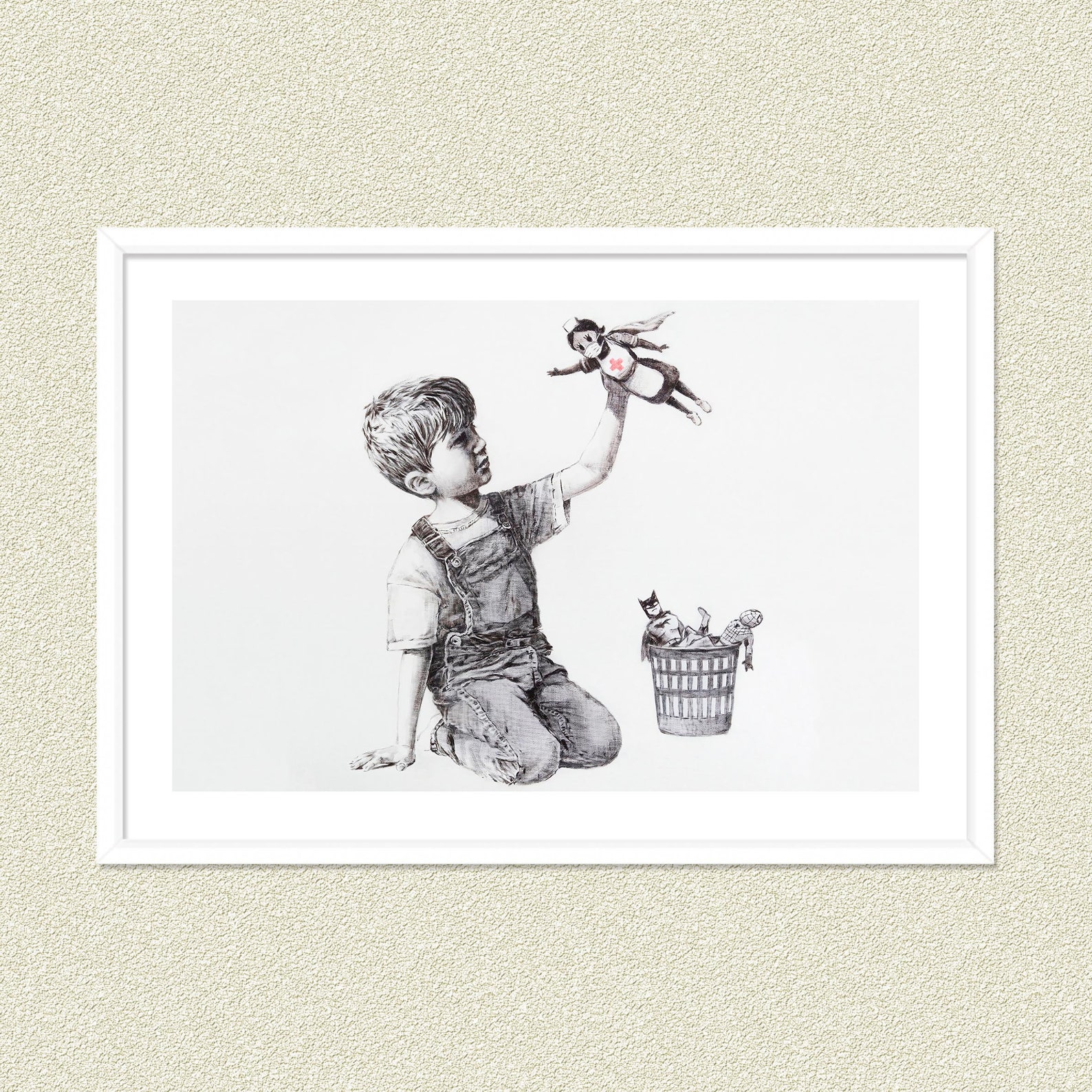 Banksy Digital Print Set of 6 Printable Banksy Poster - Etsy