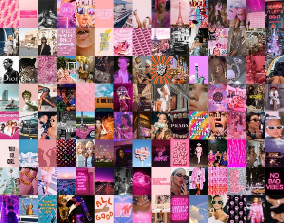 Boujee Aesthetic Wall Collage Kit Trendy Wall Collage Kit Etsy